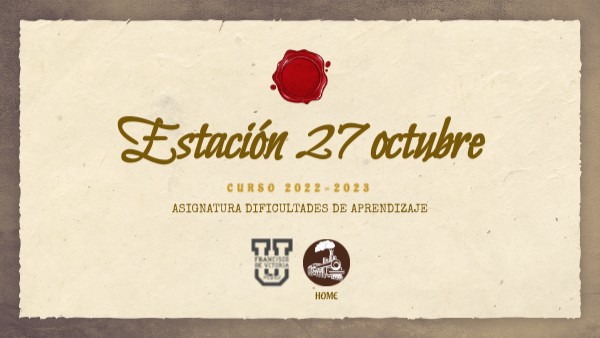 PRES- Estación 24 OCT | Genially