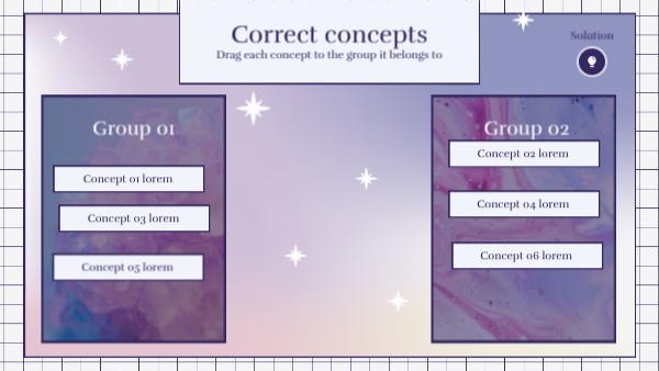 CORRECT CONCEPTS | Genially