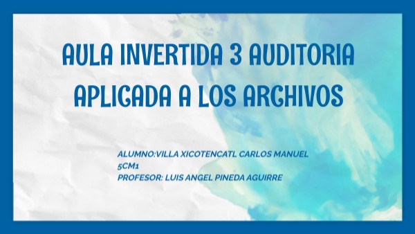 Unidad 3 Archivos | Genially