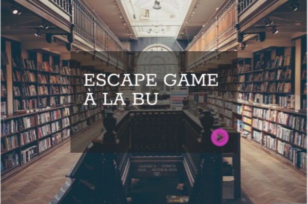 Escape game BU UCO • Équipe 3