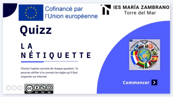 La Nétiquette Quizz eTwinning | Genially