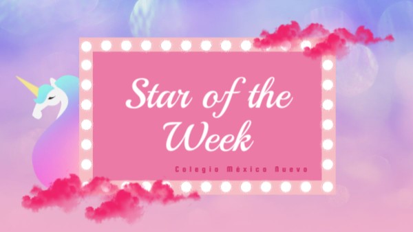 Star of the Week - Alessia V. 3° B | Genially