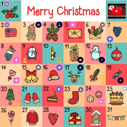 Year 8- Advent Calendar | Genially