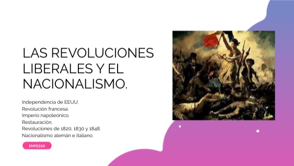 REVOLUCIONES LIBERALES | Genially