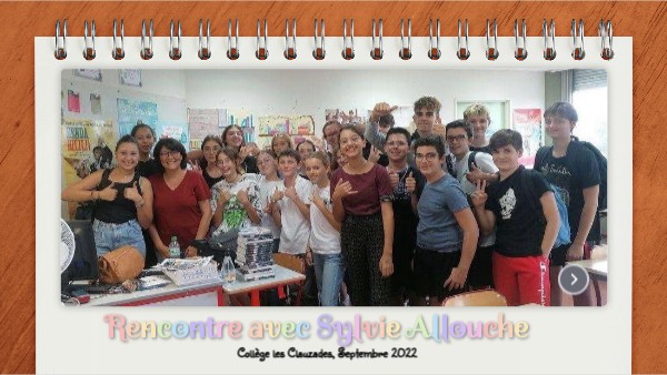 Rencontre avec Sylvie Allouche | Genially