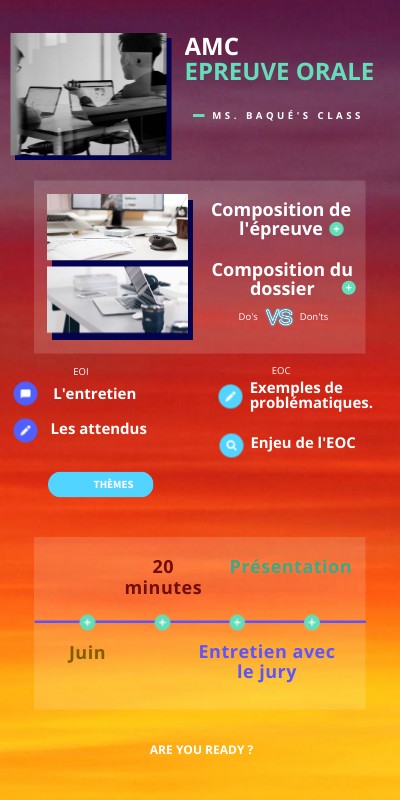 Oral - AMC recap | Genially