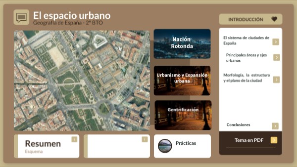 El espacio urbano | Genially