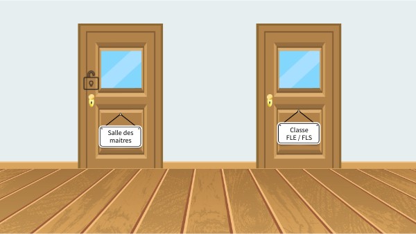 Salle de classe virtuelle FLE