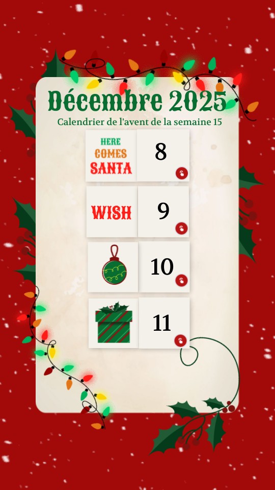 ADVENT CALENDAR POST | Genially