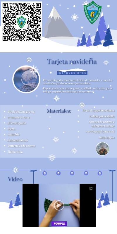 Tarjeta navideña Sec 133 | Genially