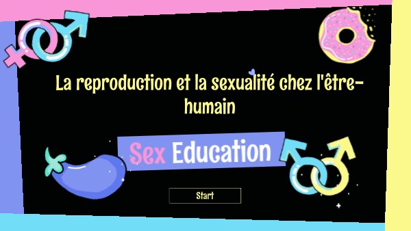 SEX EDUCATION PRESENTATION | Genially