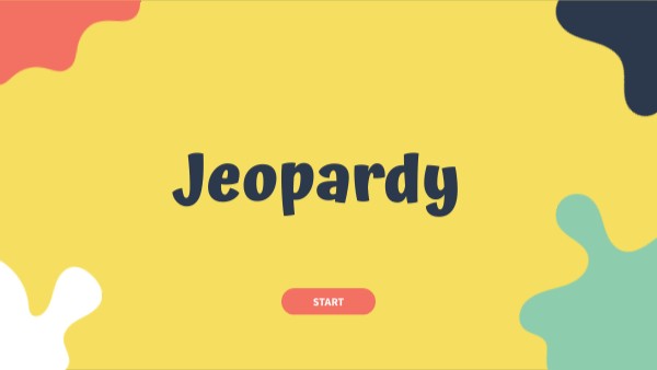 JEOPARDY GAME | Genially