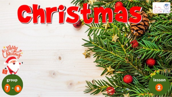 Gr 7-8 Topic Christmas lesson 2