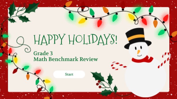 Grade 3 Benchmark 2 Review | Genially
