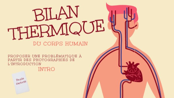 TD Bilan thermique 1ES | Genially