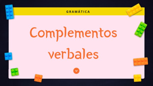 complementos verbales | Genially