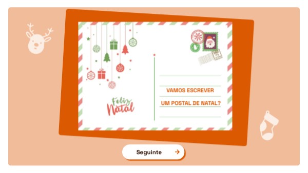 Postal de Natal e Ano Novo