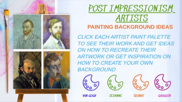 UNIT 4 ARTIST BACKGROUND IDEAS | Genially