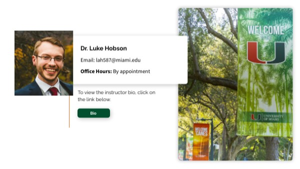 Luke Hobson Faculty Info