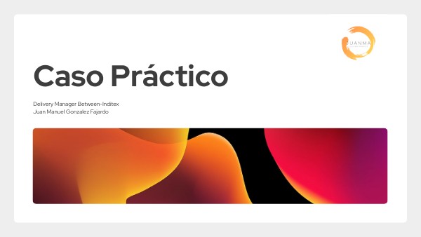 Caso Práctico Delivery Manager | Genially