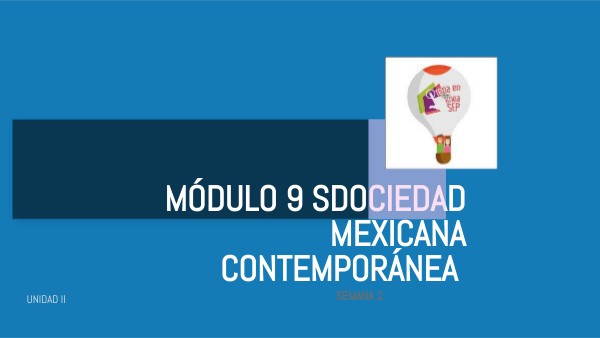 semana 2 m9 | Genially