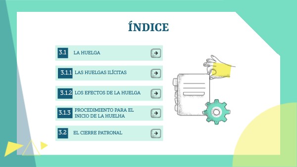 FOL TEMA 7 3º PARTE CONFLICTOS COLECTIVOS | Genially