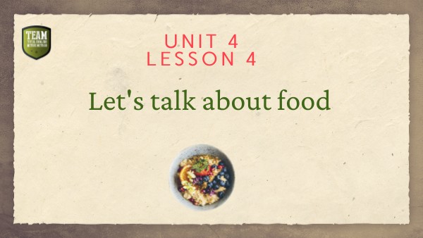 UNIT 4: LESSON 4 | Genially
