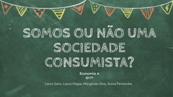 SOCIEDADE DE CONSUMO | Genially