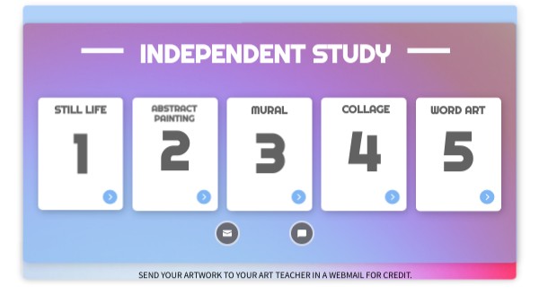 Art 6 Independent Study | Genially