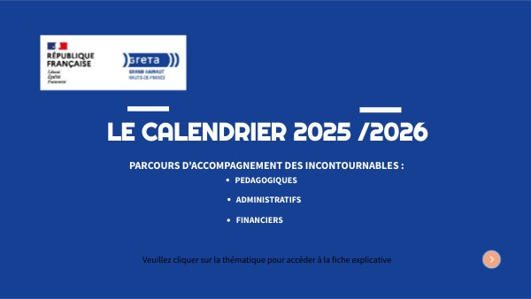 Programme du parcours d'accompagnement | Genially