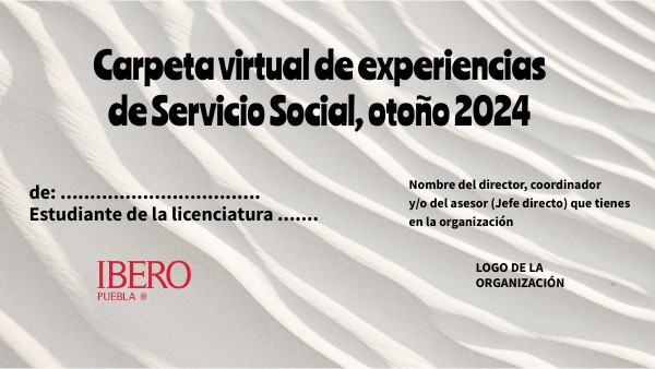 Carpeta virtual de experiencias | Genially