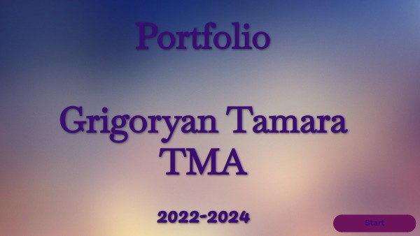 PORTFOLIO TAMARA GRIGORYAN