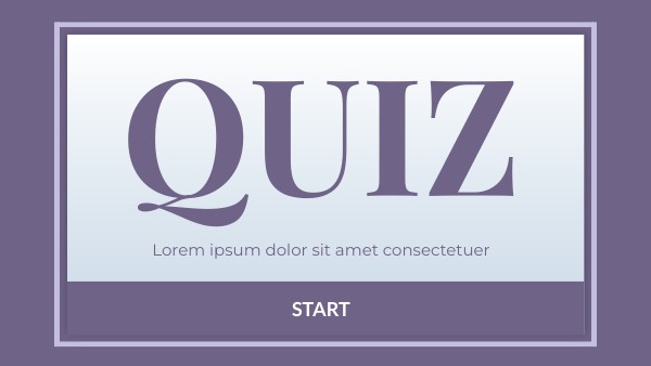 SERIOUS QUIZ | Genially