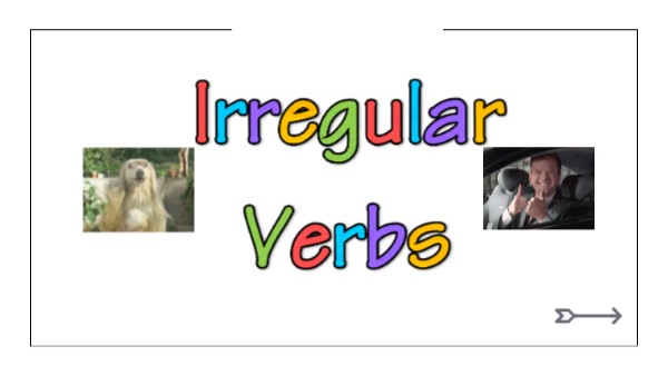IRREGULAR VERBS