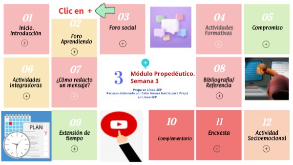INICIO SEMANA 3 Prepa en Línea-SEP | Genially