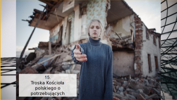 Troska Kościoła Polskiego o potrzebujących | Genially