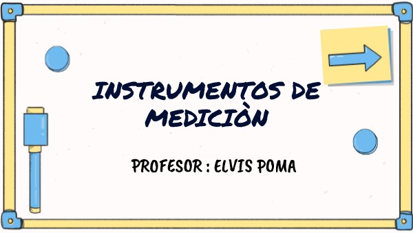 INSTRUMENTOS DE MEDICION
