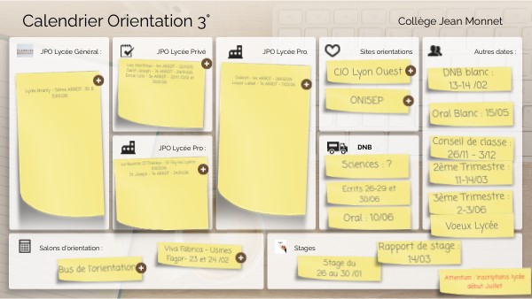 Calendrier Orientation 2023 | Genially