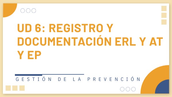 UD 5. GPR | Genially