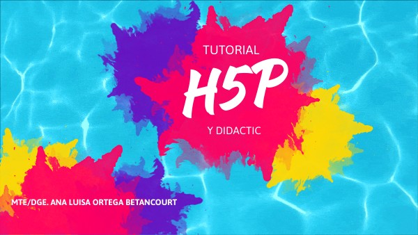 TUTORIAL H5P DIDACTIC | Genially