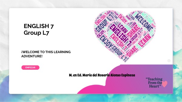 ENGLISH 7 COURSE 2025-A | Genially