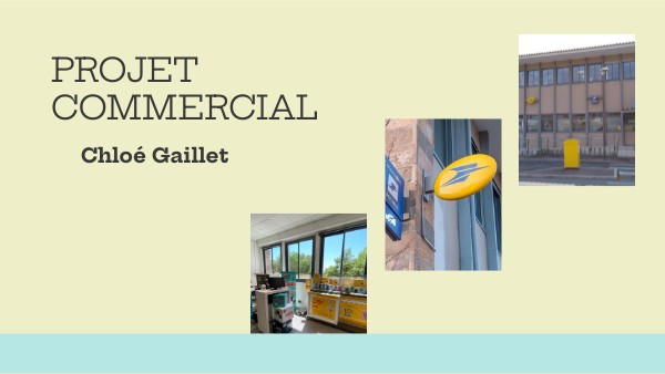 PROJET COMMERCIAL | Genially