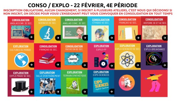 EXPLO-CONSO semaine 14 | Genially