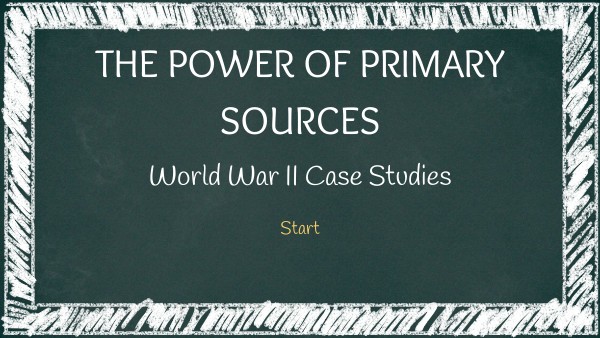 Feb. PD - Primary Source Presentation | Genially
