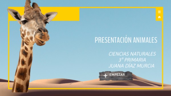 PRESENTACIÓN ANIMALES