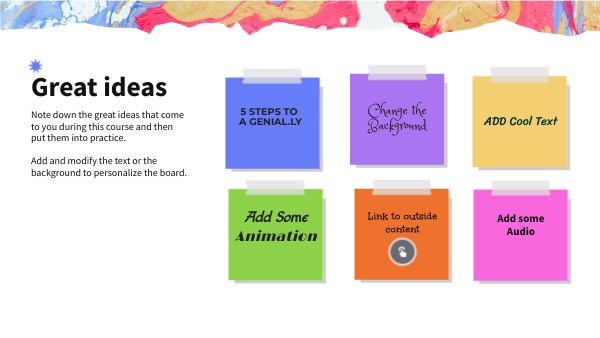 Intro to Genial.ly 1st Slide | Genially