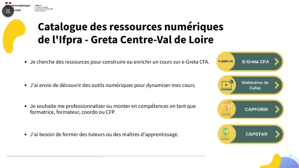 Catalogue ressources | Genially