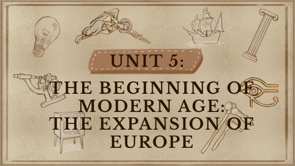 The beginning of the modern age | Genially