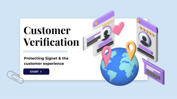 Customer Verification - New Hire | Genially