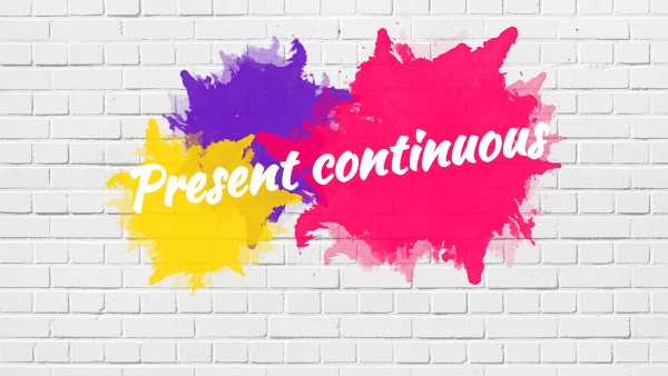 Present Continuous | Genially